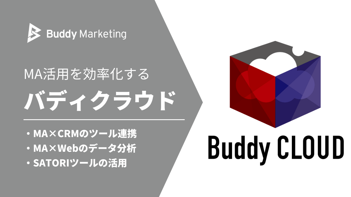 MAツール連携&分析サービス「バディクラウド」 | バディマーケティング株式会社